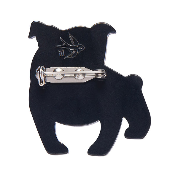 Boof Bulldog Mini Brooch - Clovis By Meiken