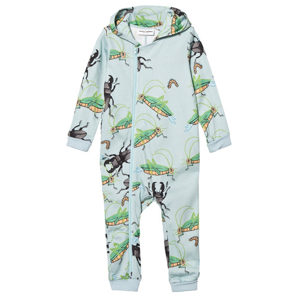 Insects Onesie Light Blue - Clovis By Meiken